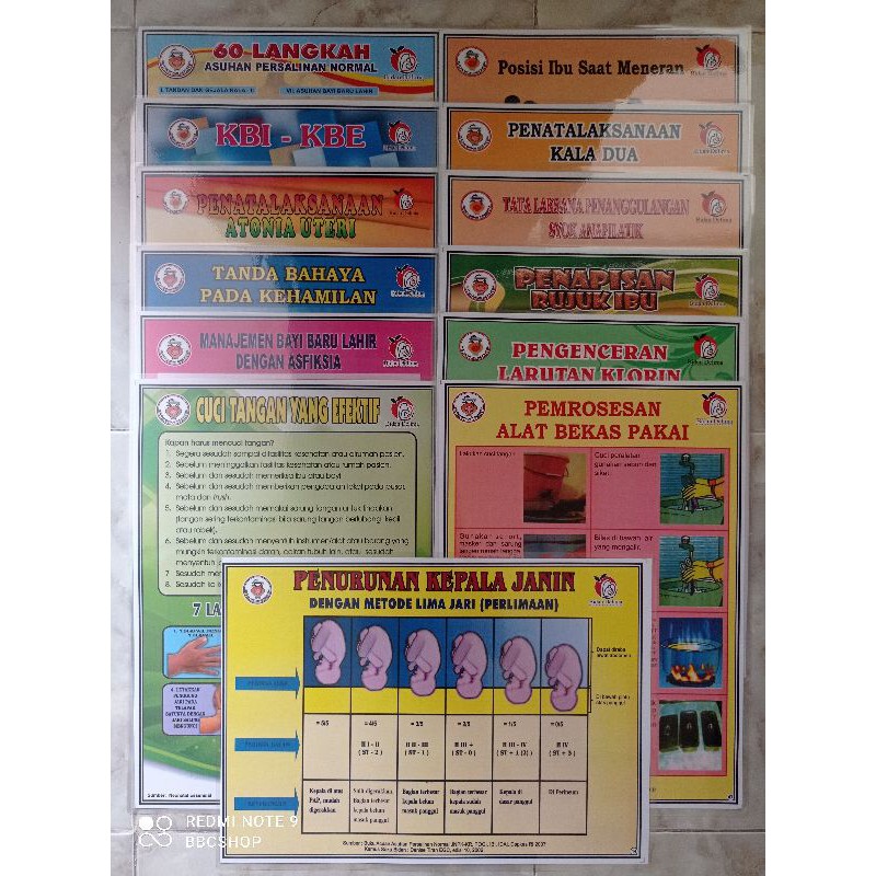 Jual PAKET 1 SET POSTER 60 LANGKAH APN KEBIDANAN (13 POSTER) | Shopee ...