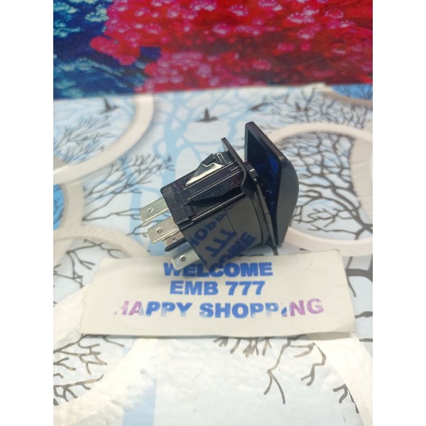 Jual SAKLAR LAMPU LED ON OFF ARB GANDA 12 V 20A / 24V 10A | Shopee ...