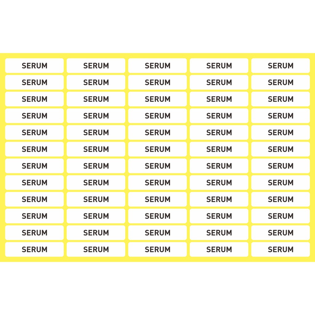 Jual Stiker Day Night Cream Toner Facial Soap Serum Hand Body Sticker ...