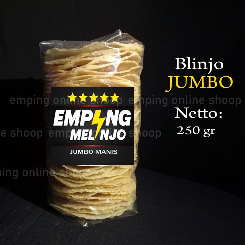 Jual EMPING BLINJO JUMBO MANIS ASLI KHAS LIMPUNG | Shopee Indonesia