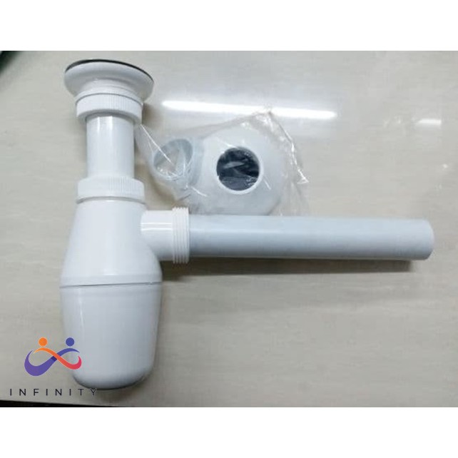 Jual INF Sifon botol / sifon wastafel / pipa saringan wastafel avur pvc ...