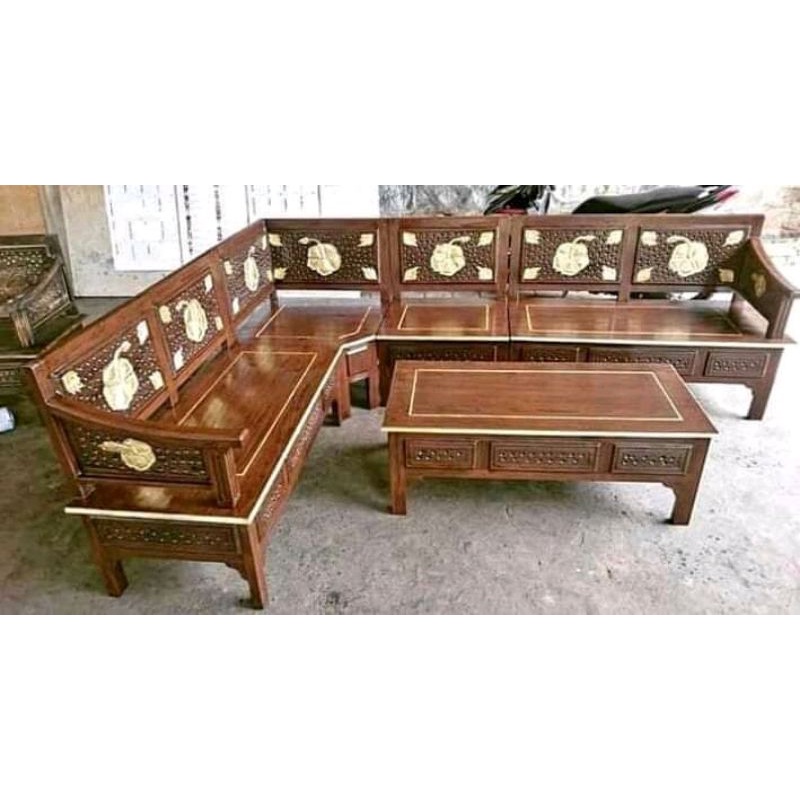 Jual COD Furniture kursi tamu model sudut minimalis / kursi tamu ...