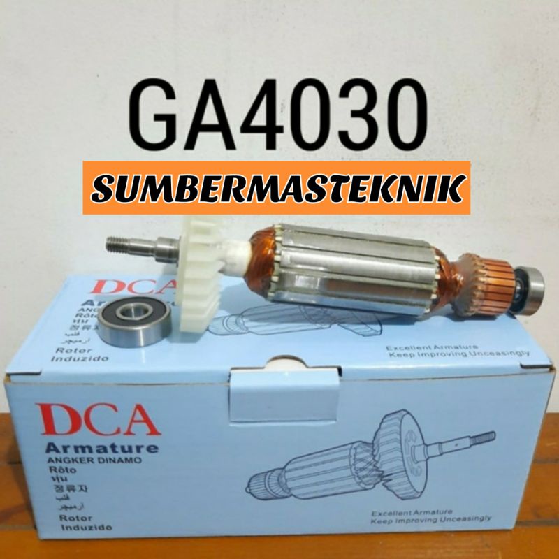 Jual ARMATURE MAKITA GA4030 ANGKER GERINDA MAKITA GA 4030 PROMO ...