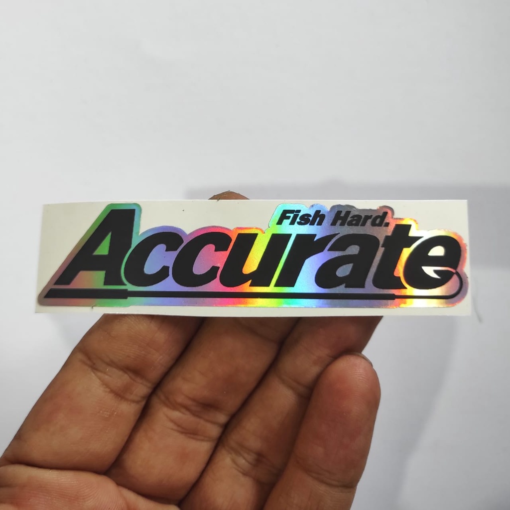 Jual Stiker Cutting Hologram Kecil Brand Pancing Tackle Box Lure Meiho ...