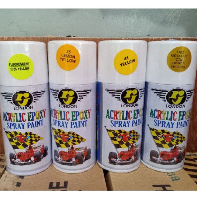 Jual Pilok Pilox RJ London Warna Kuning, Honda Yellow, Lemon, Gold dan ...