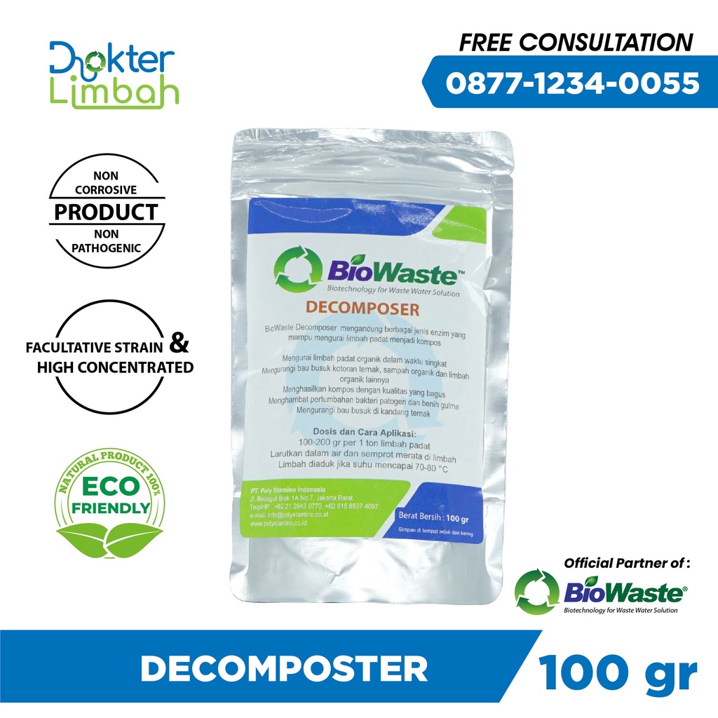 Jual Bakteri Biowaste Decomposter 100 gram | Shopee Indonesia