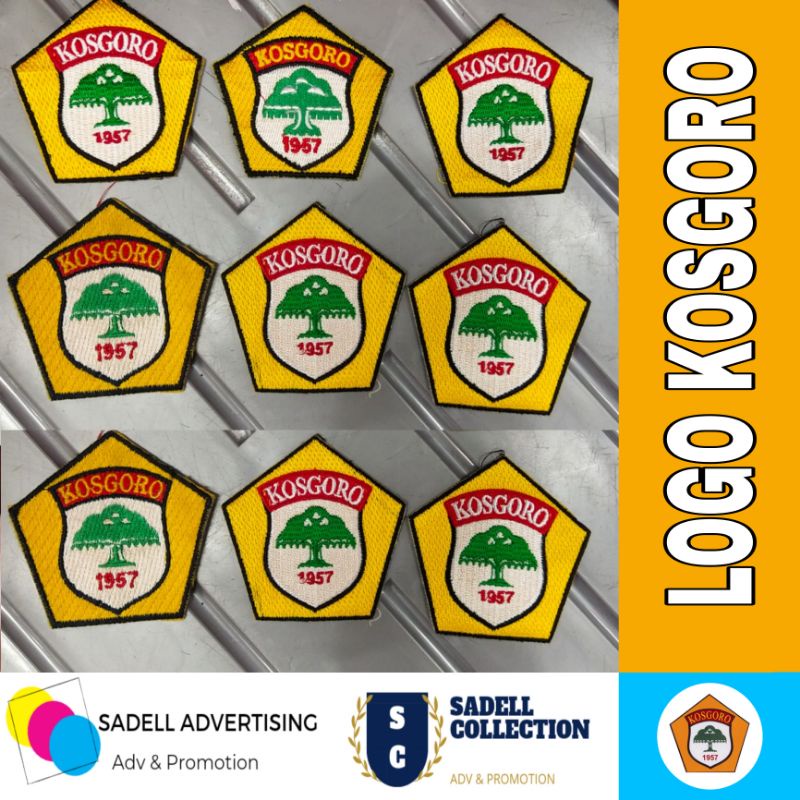 Jual Logo Kosgoro Emblem Kosgoro Bordir Isi 5 Pcs | Shopee Indonesia