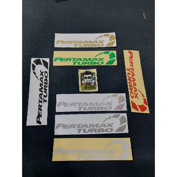 Jual Sticker Pertamax Turbo Cutting | Shopee Indonesia