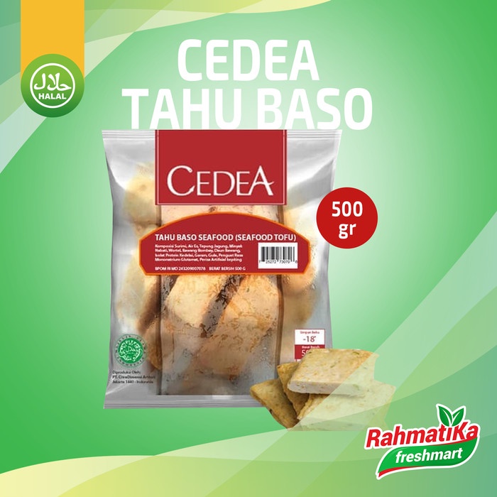 Jual Cedea Tahu Baso Seafood / Ikan Olahan Cedea 500 gram (Frozen Food ...