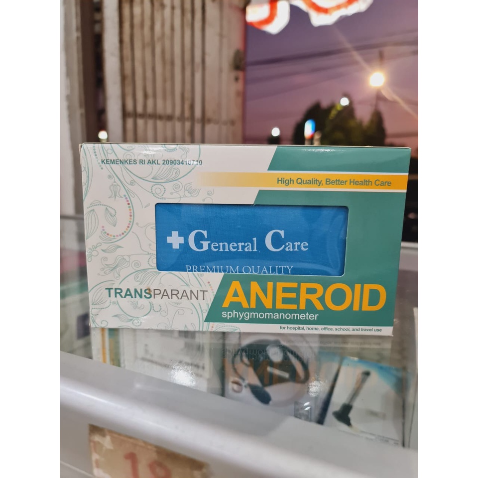 Jual Tensimeter Aneroid General Care Tensimeter SPYGMOMANOMETER MANUAL ...