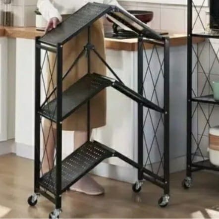 Jual Rak Besi Lipat Folding Dapur - 5 (KING ) Dan 3 (QUEEN) Susun ...