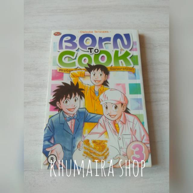 Jual Komik Born To Cook Vol 3 by Daisuke Terasawa | Manga Jepang ...