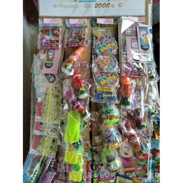 Jual Mainan Renceng Serba 2000 isi 40 Pcs ( Bisa di jual kembali ...