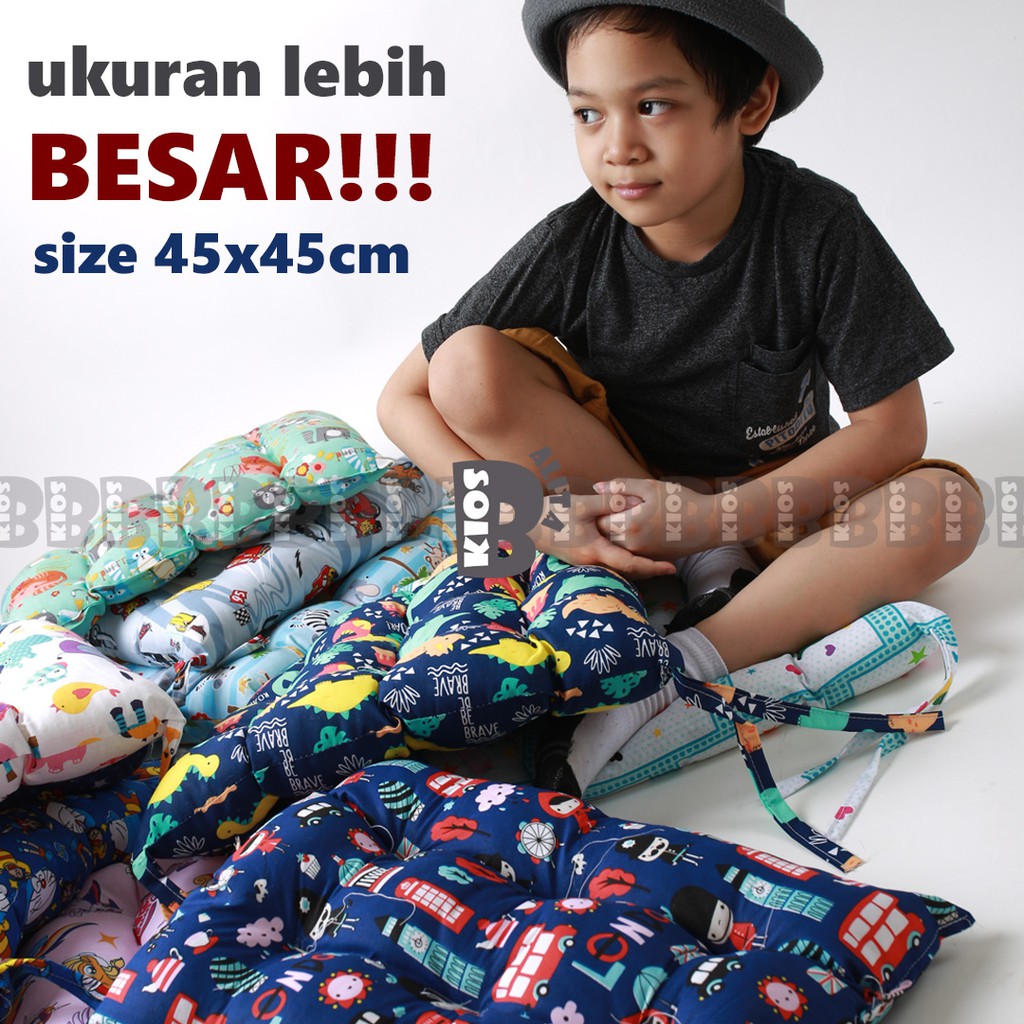 Jual BANTAL DUDUK SIZE BESAR/ Bantal alas kursi duduk tebal JUMBO 45 x ...