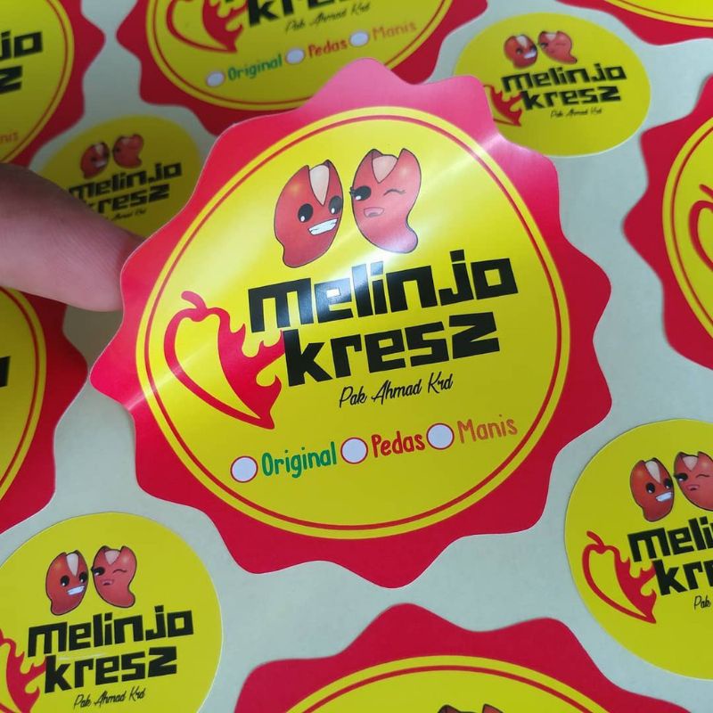 Jual CETAK STIKER STICKER, STIKER LABEL, LOGO OLSHOP | Shopee Indonesia