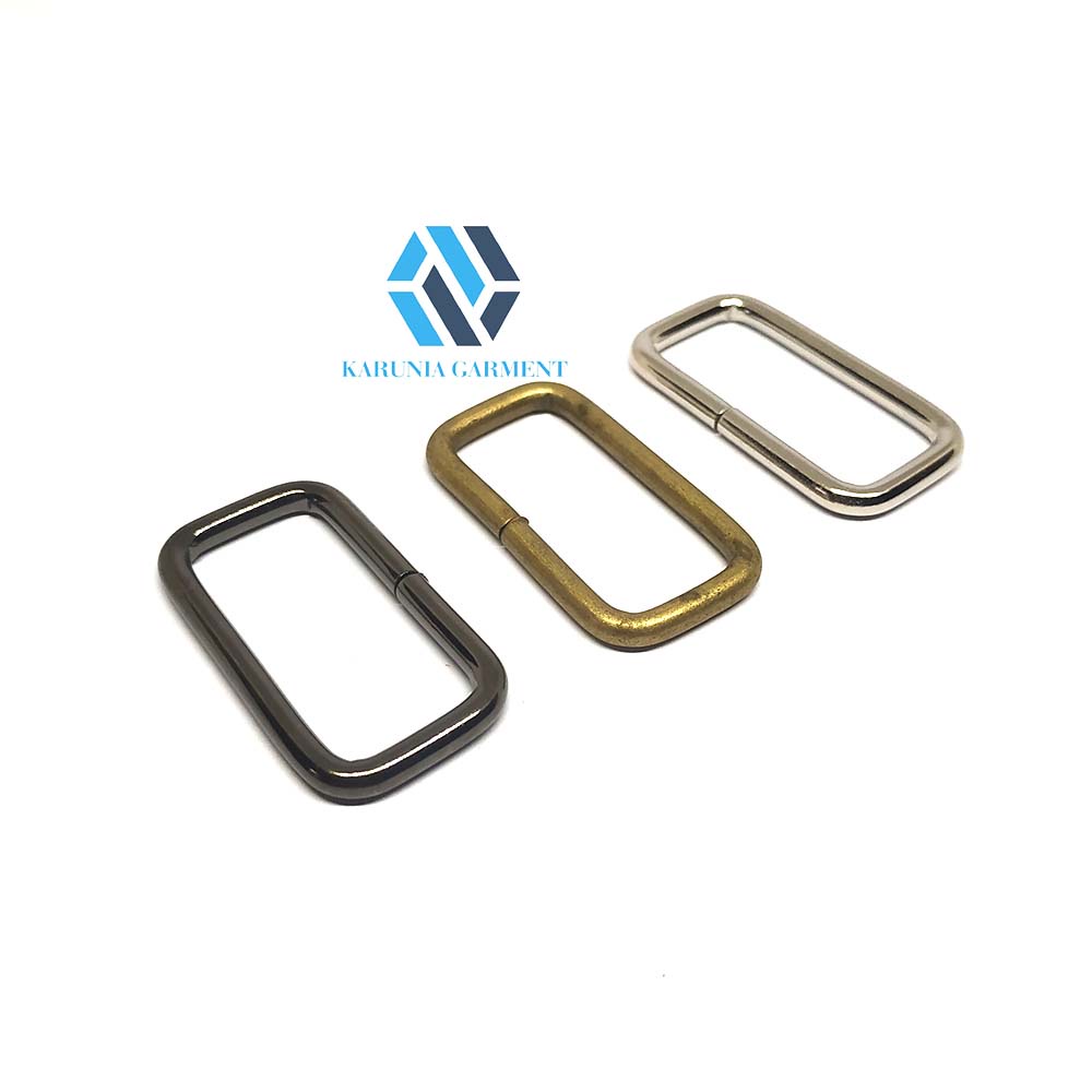 Jual Ring kotak / ring pengait cantelan tali webbing tas ukuran 3.0 cm ...