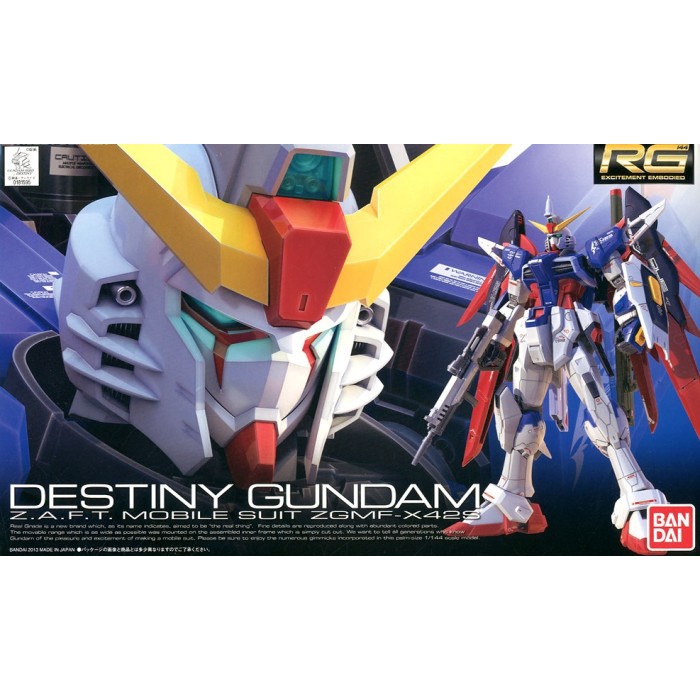 Jual gunpla-model-mecha- rg destiny gundam -mecha-model-gunpla ...