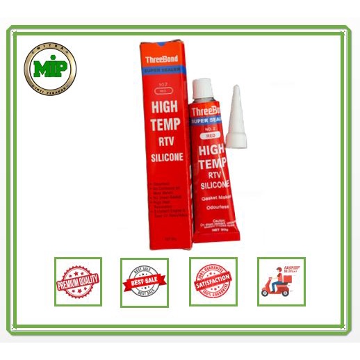 Jual LEM THREEBOND / LEM GASKET RTV SILICONE RED | Shopee Indonesia