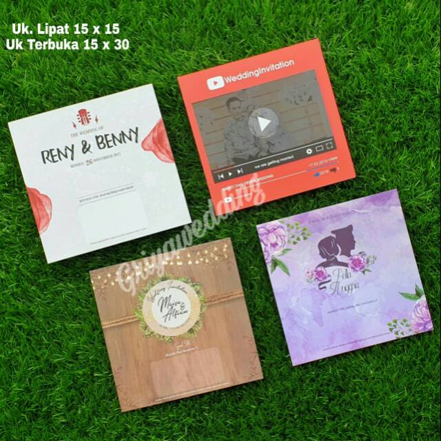 Jual Undangan Pernikahan Custom | Shopee Indonesia