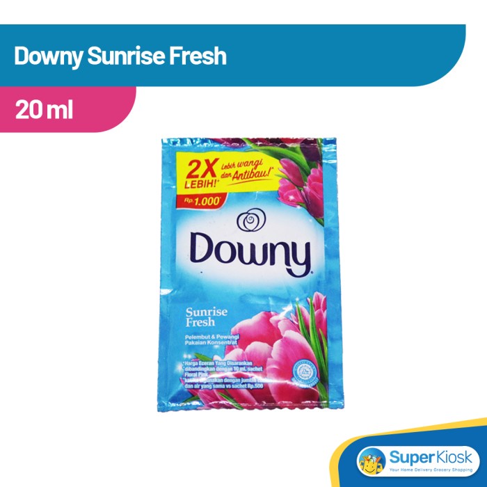 Jual Downy Sunrise Fresh Sachet 22 ml | Shopee Indonesia