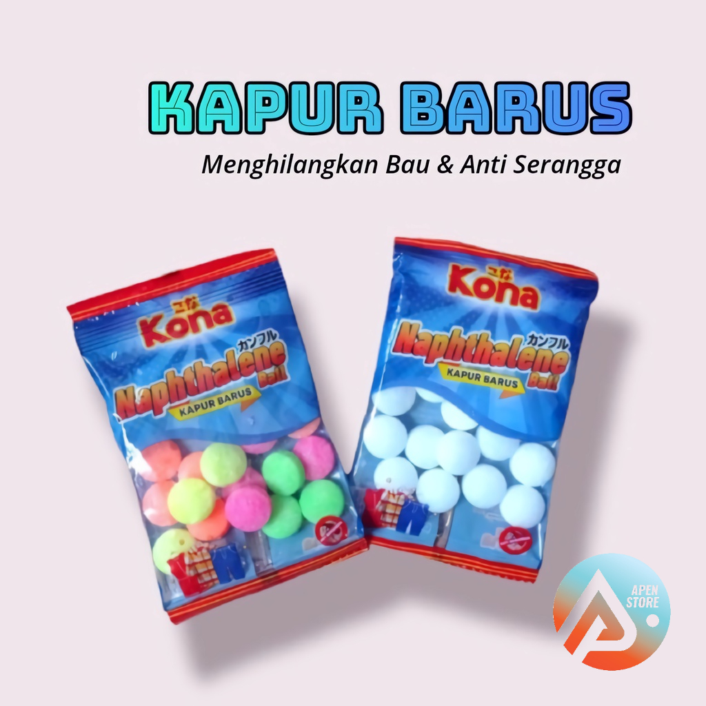 Jual APEN Kamper Sachet Kapur Barus Warna Warni Dan Putih Penghilang ...