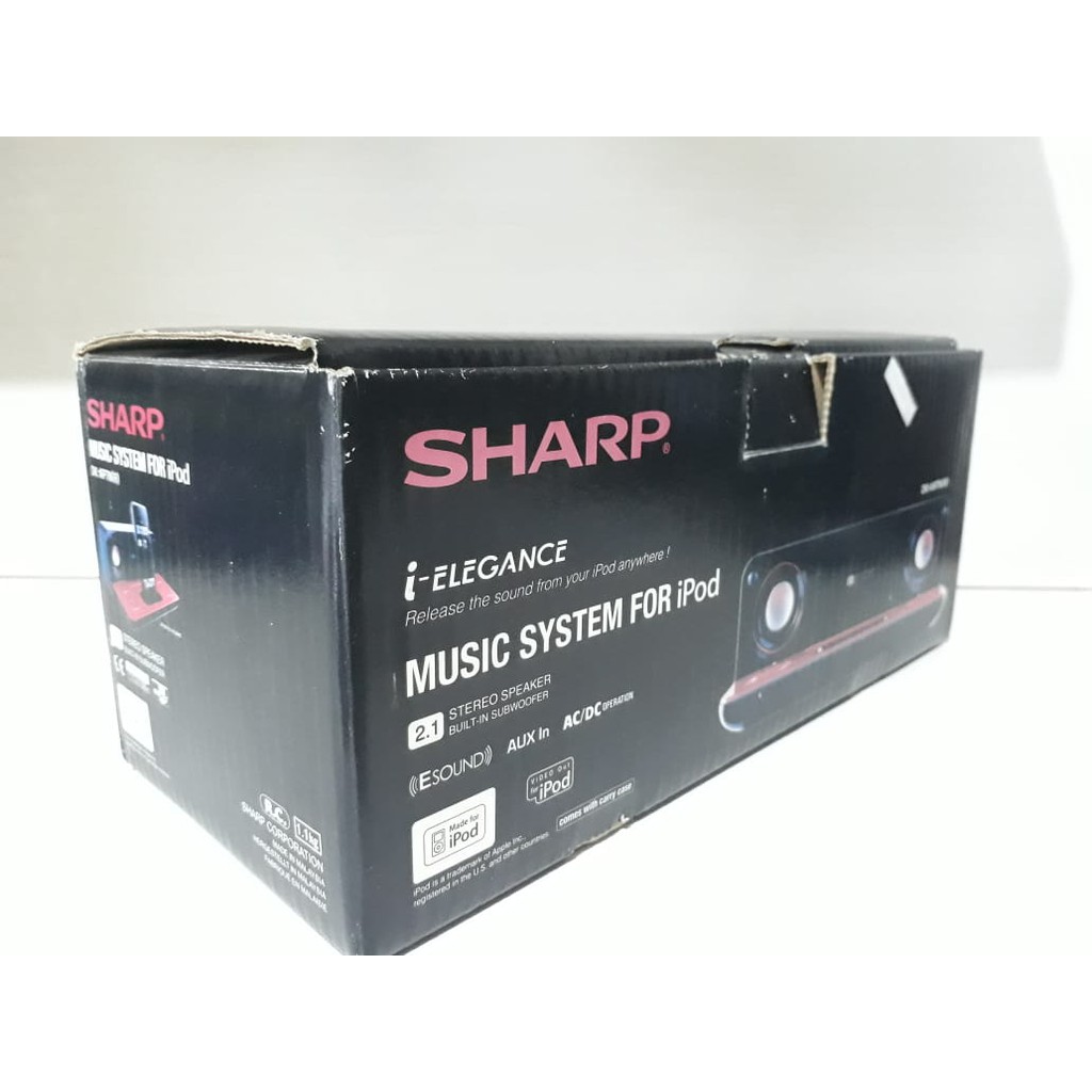 Jual Sharp Music System for iPod type DK-AP7N(R) | Shopee Indonesia