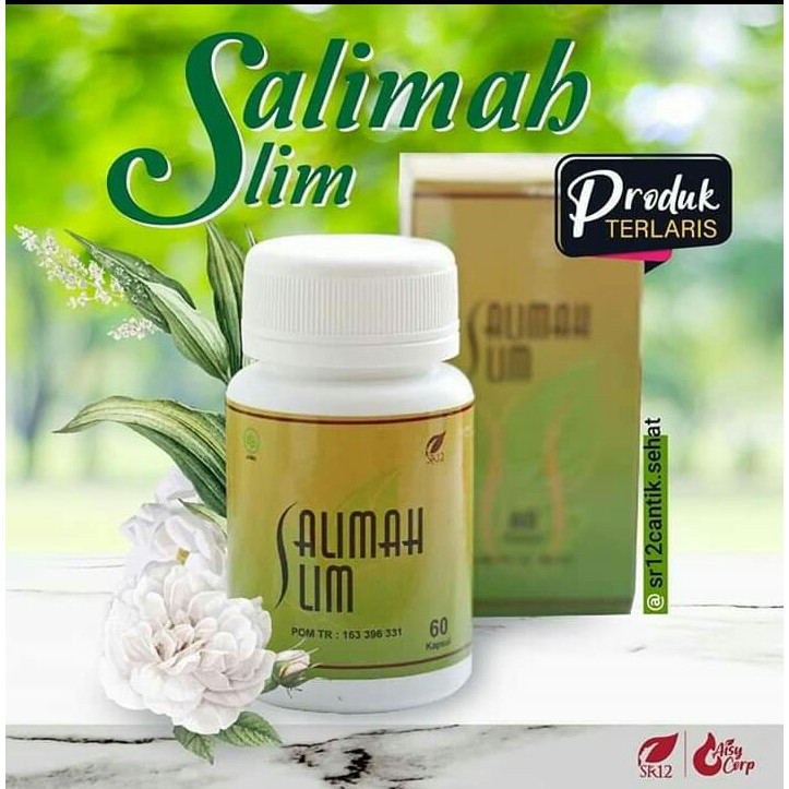 Jual AMPUH, Salimah Slim SR12 Pelangsing Badan Obat Diet Herbal Penurun ...