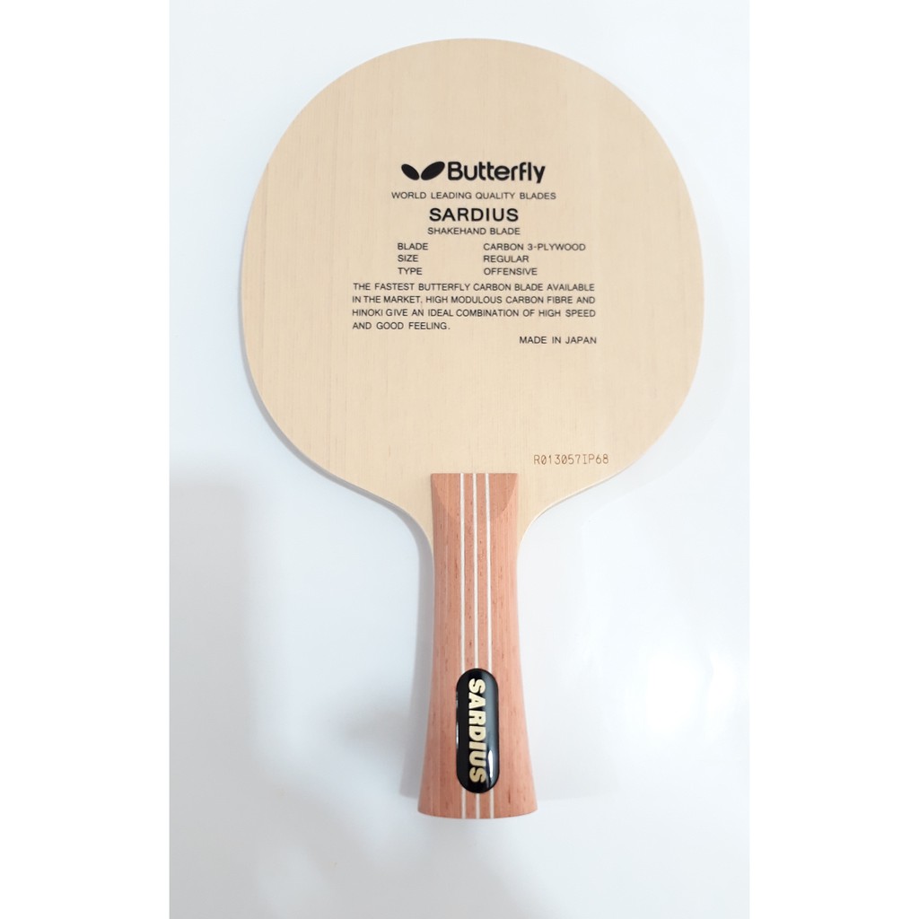 Jual Kayu Bet Bat Tenis Meja Pingpong Butterfly Sardius | Shopee Indonesia