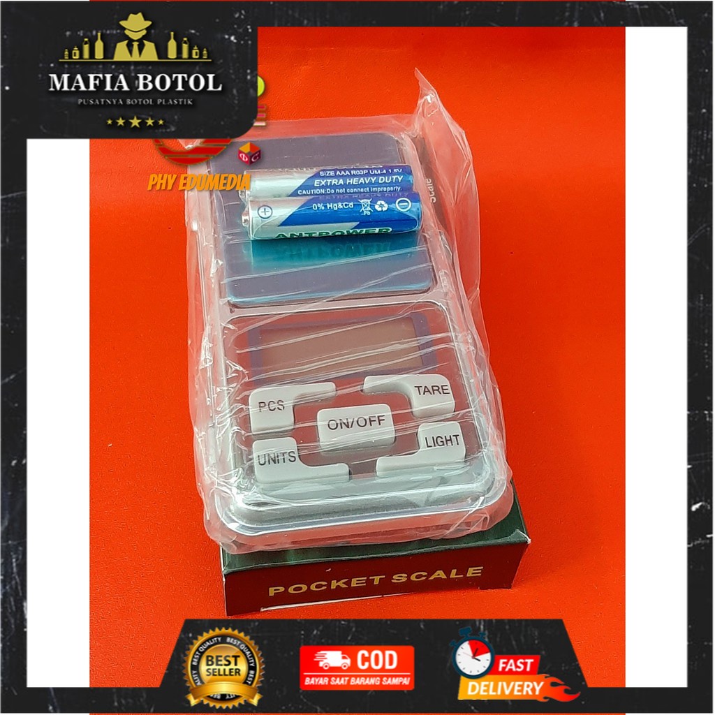 Jual Timbangan Pocket Scale / Timbangan Digital Pocket / Timbangan Emas ...