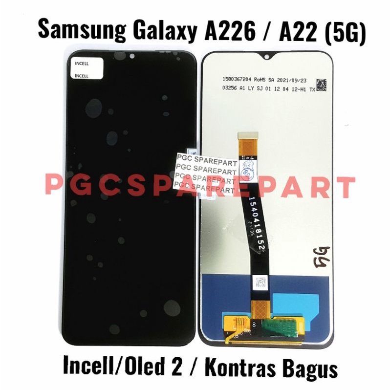 Jual Incell Oled 2 - LCD Touchscreen Fullset Samsung Galaxy A226 / A22 ...