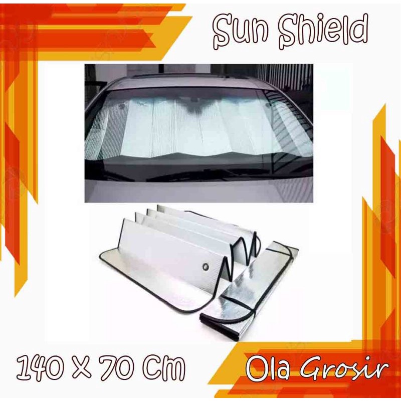 Jual Sun shield mobil pelindung dashboard pelindung kaca tirai mobil ...