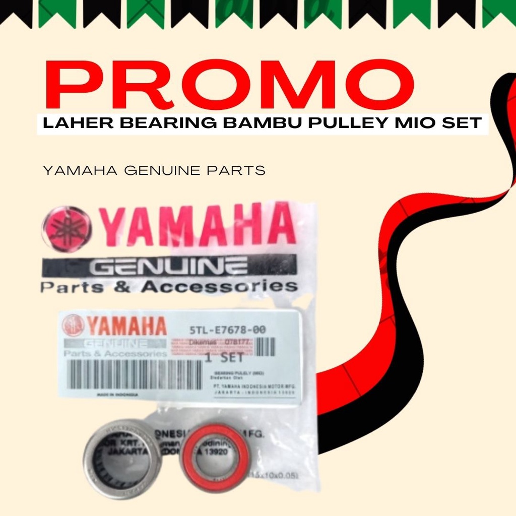 Jual laher bearing bambu pully pulley mio set ori - ANNORAMOTOR ...