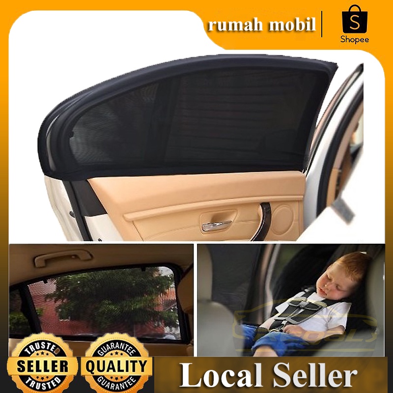 Jual 2PCS Tirai Matahari Mobil Universal Cover Pelindung Panas Matahari ...
