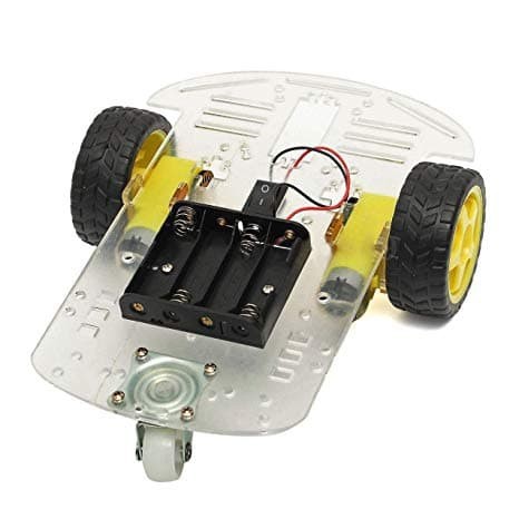 Jual Chassis Robot Car Arduino, Chasis Smart Mobile Robotic Frame 2WD ...