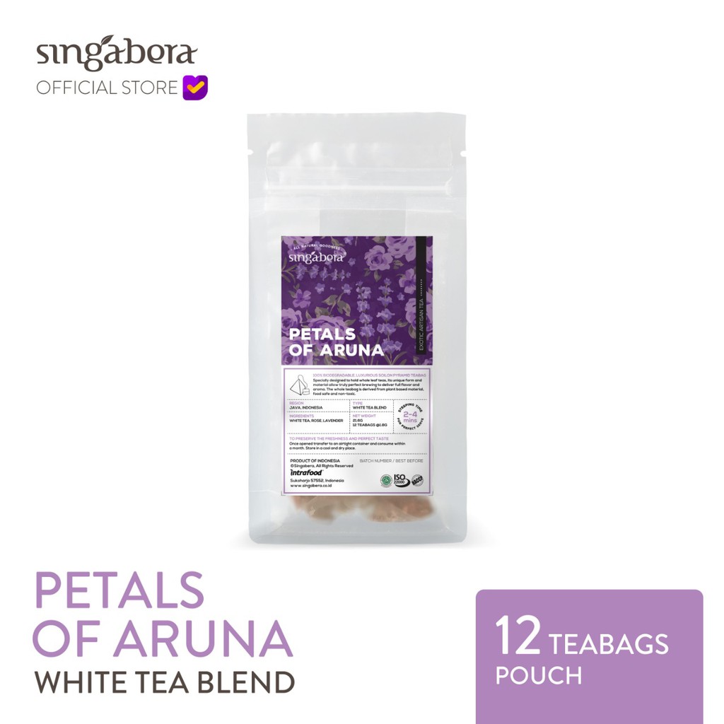 Jual Singabera Tea & Tisane Petals of Aruna –Herbal infusion– 12 teabag ...