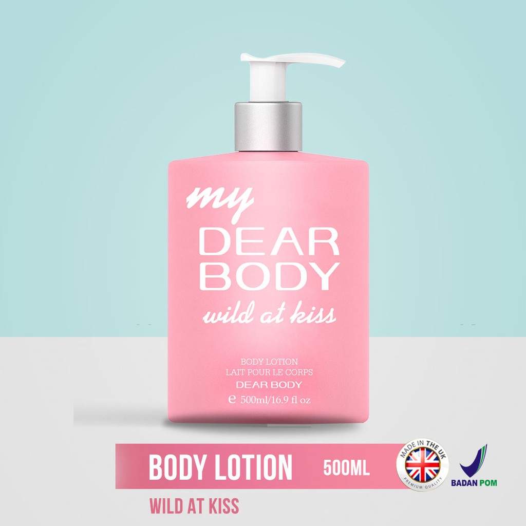 Jual Dear Body Wild at Kiss - Body Lotion 500ml / Hand Body Pemutih ...