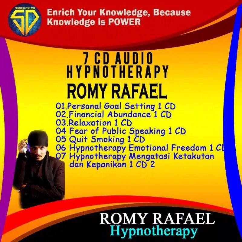 Jual Romy Rafael Hipnoterapi Psikologis - Hidup Sukses/ Public Speaking ...