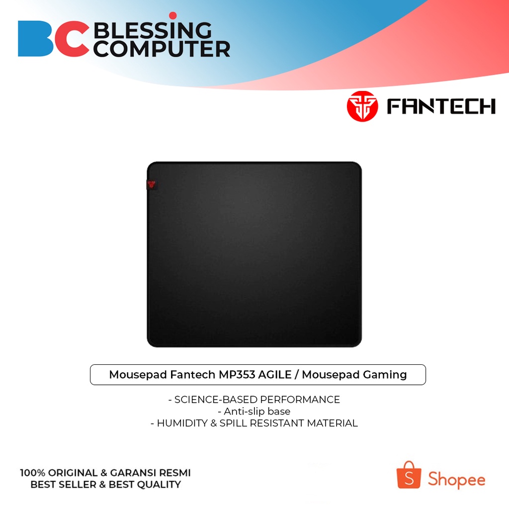 Jual Mousepad Fantech MP353 AGILE / Mousepad Gaming | Shopee Indonesia