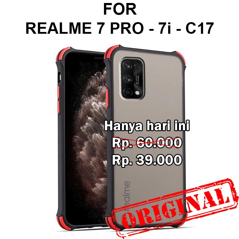Jual SHIELD case for Realme 7i - 7 Pro - C17 casing cover tpu hardcase ...