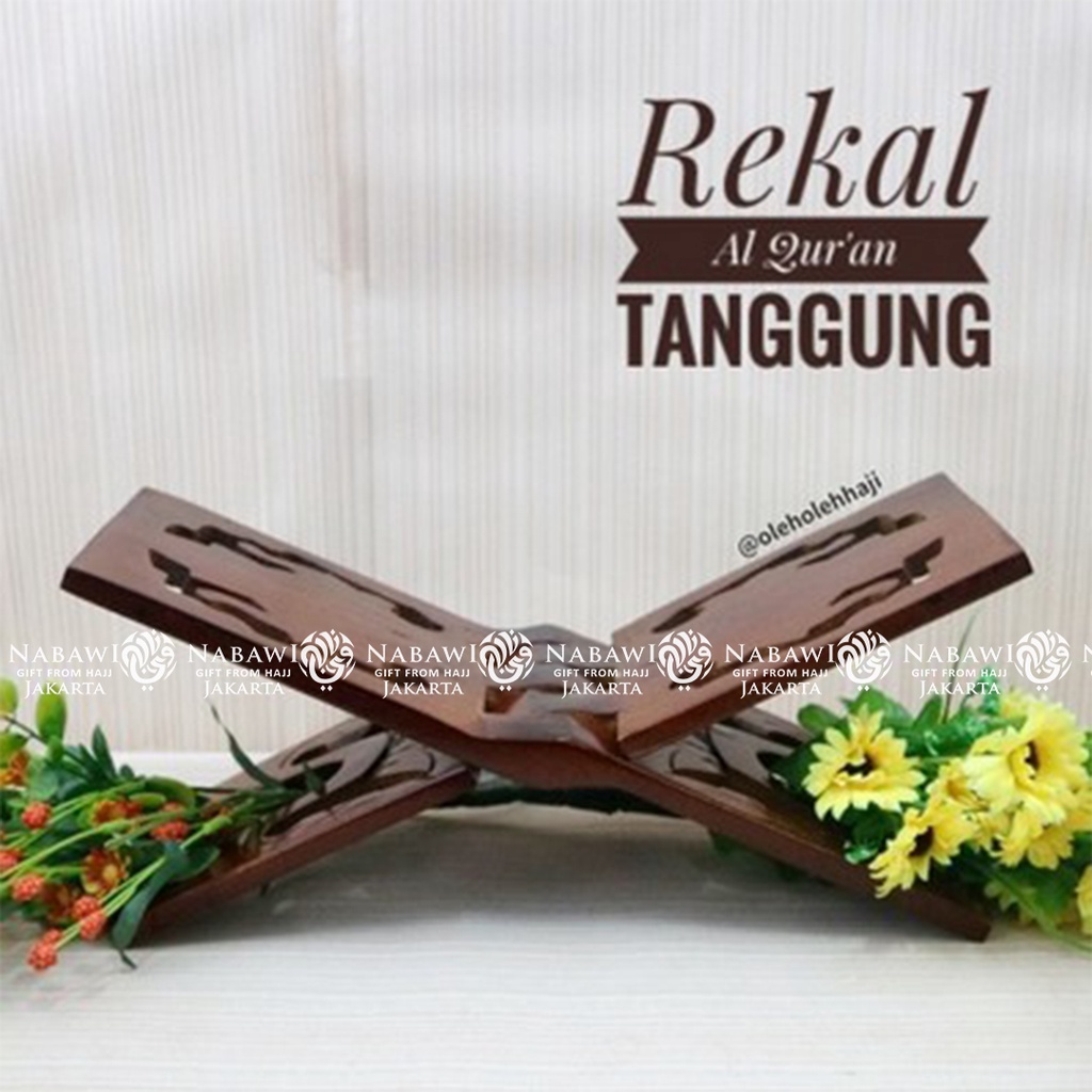 Jual Rekal Rehal Kayu Ukir Tanggung Alas Baca Al Quran Meja Belajar ...