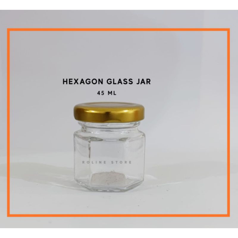 Jual BOTOL BELING HEXAGON 45ML- COCOK UNTUK SOUVENIRS | Shopee Indonesia