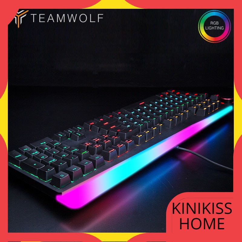 Jual Keyboard Komputer Profession Gaming mechanical keyboard RGB ...