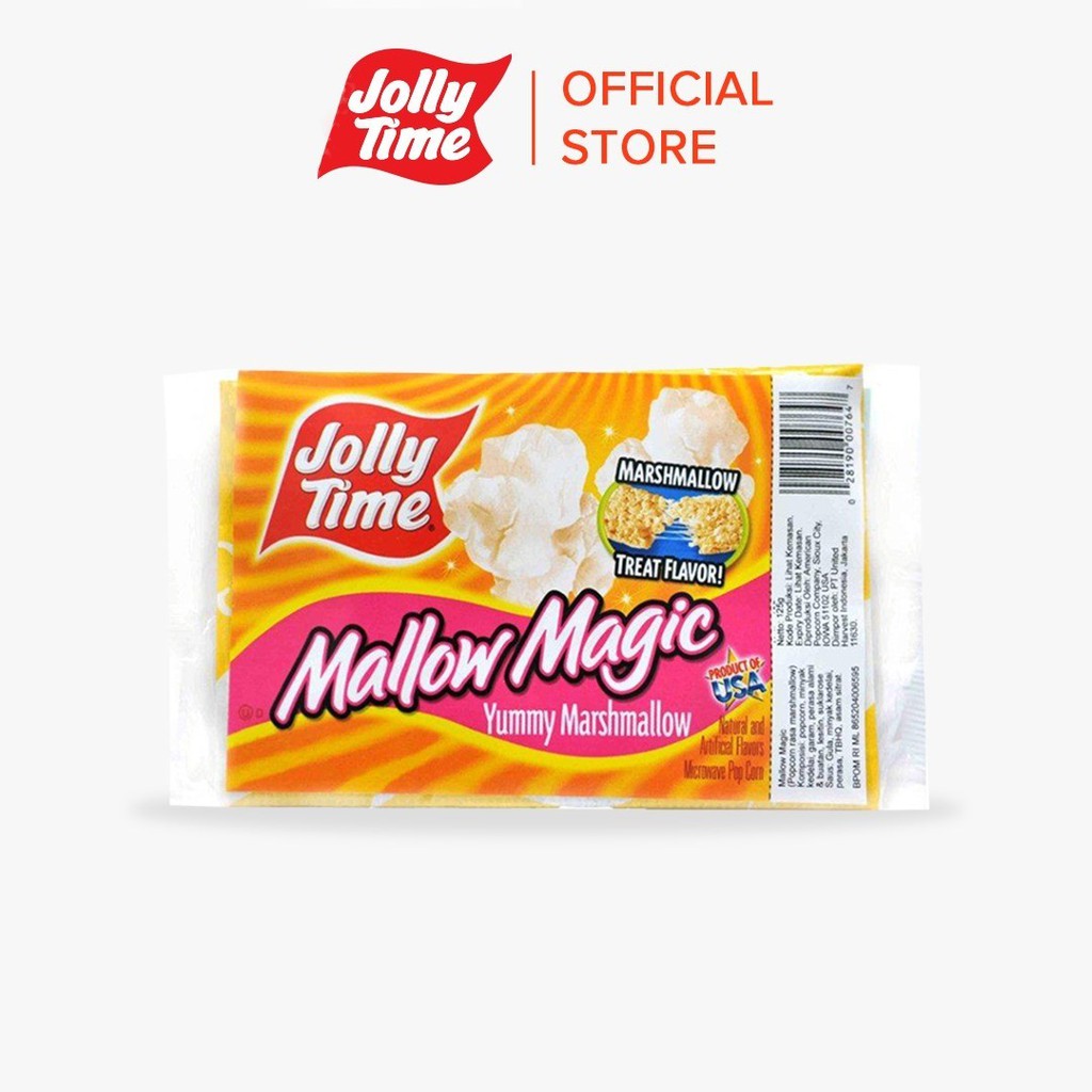 Jual Jolly Time Mircowave Popcorn - Mallow Magic Product Of USA ...