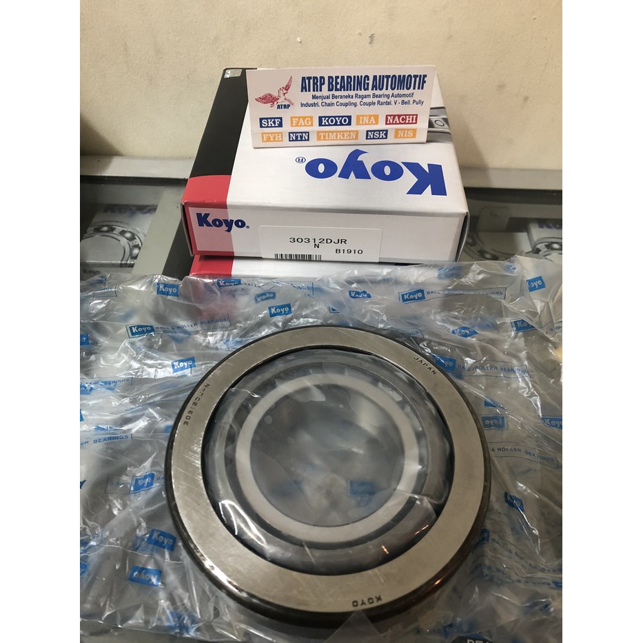 Jual TAPERED BEARING 30312 D JR KOYO JAPAN | Shopee Indonesia