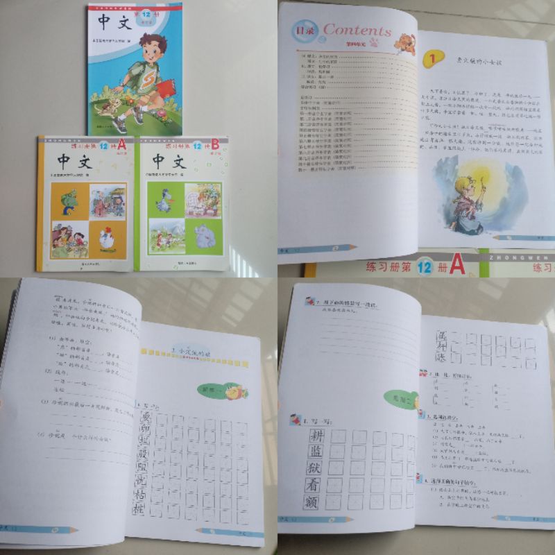 Jual Buku Mandarin New Zhongwen Set 1 - 12 (Pilihan Per Level 3 Buku) | Shopee Indonesia