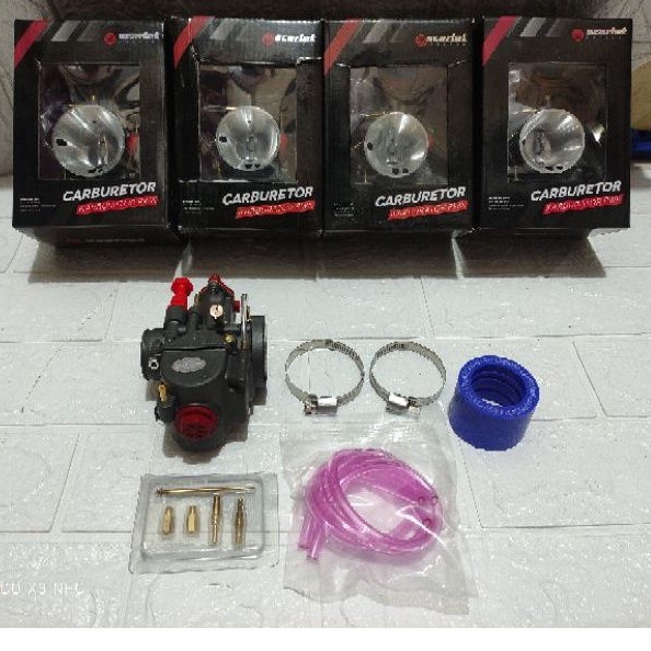 Jual Karburator PWK SCARLET 24 26 28 30 32 Karbu SCARLET BLACK SERIES | Shopee Indonesia
