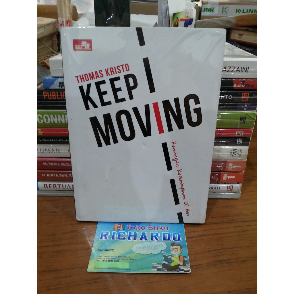 Jual Buku Keep Moving --- Thomas Kristo | Shopee Indonesia