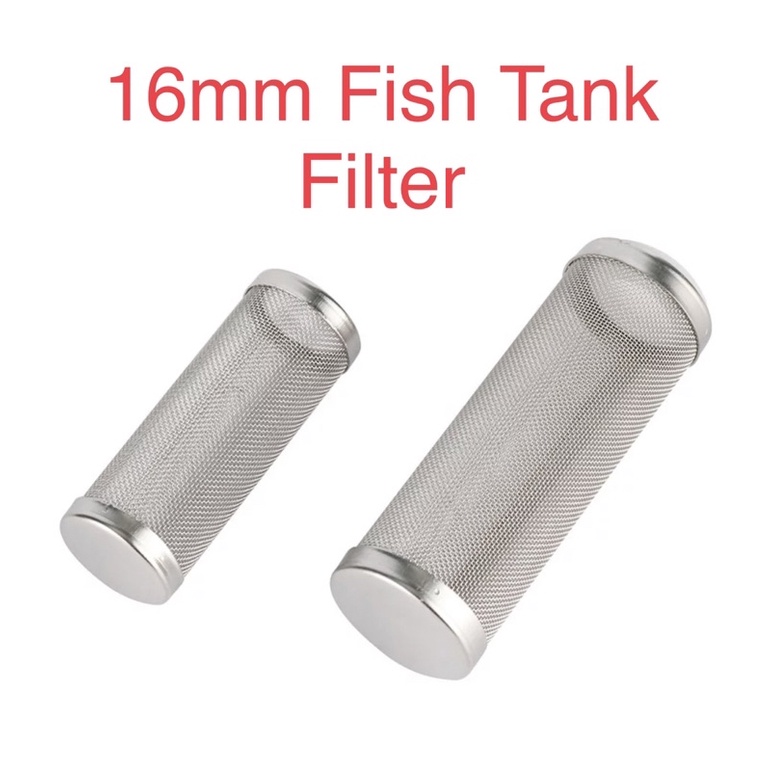 Jual Saringan Ikan Udang 16mm Filter Mesh Stainless Steel Aquarium ...