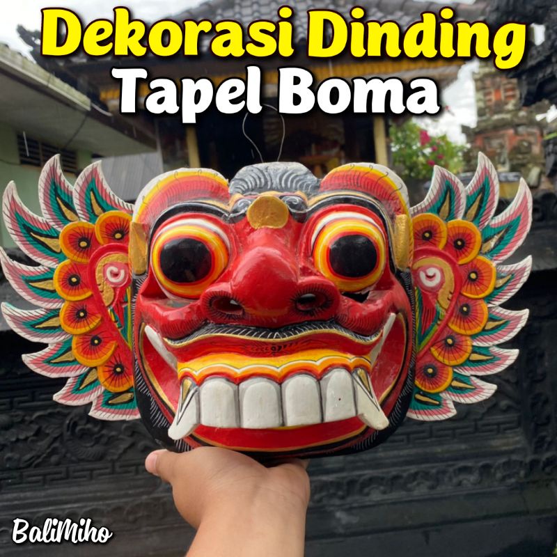 Jual Dekorasi Dinding Boma Bali Dekorasi Dinding Bali Bhoma Mask Topeng ...