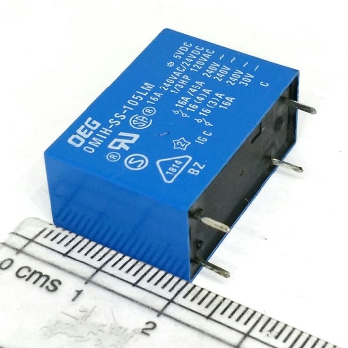 Jual OEG RELAY 5VDC 4pin / Relay 5 vdc 4 pin / Relay 5 volt dc / Relay ...